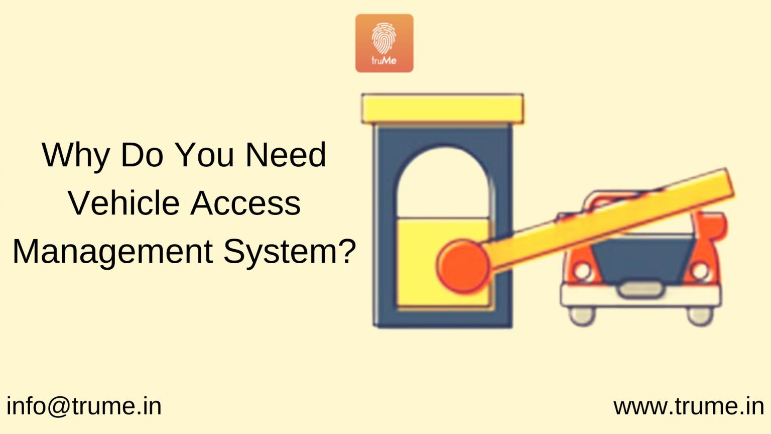 Vehicle Access Management System | Access Control System - Trume